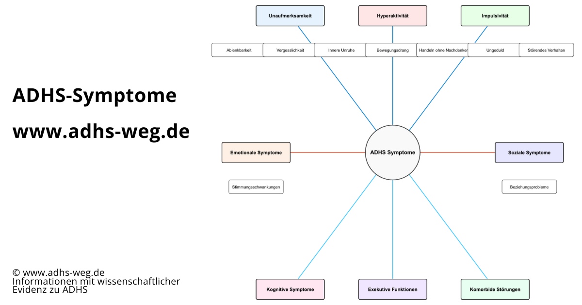 Symptome - ADHS und wissenschaftliche Evidenz